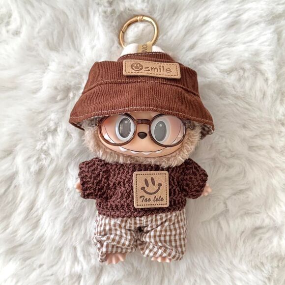 Toys | Labubu Clothes Labubu Casual Outfits In Brown 4 In 1 | Poshmark